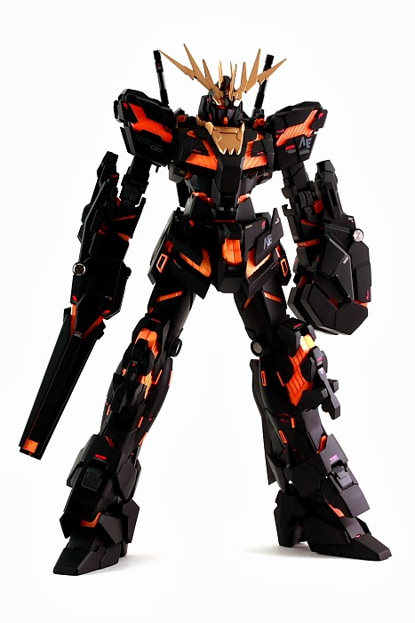 GUNDAM GUY: MG 1/100 Unicorn Gundam 02 Banshee + Full Armor + Armed ...