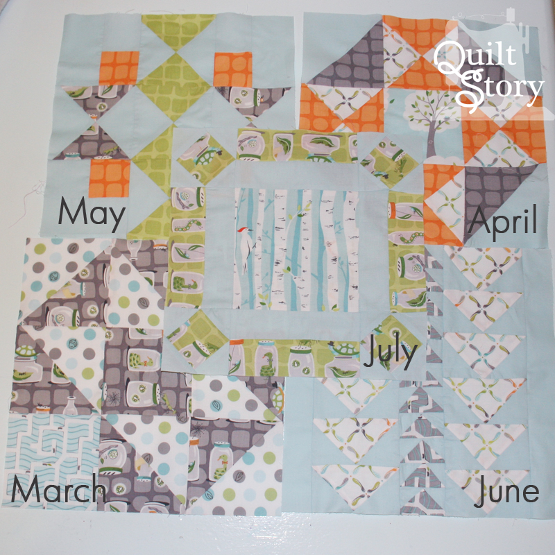 Quilt Story: Block of the Month: July