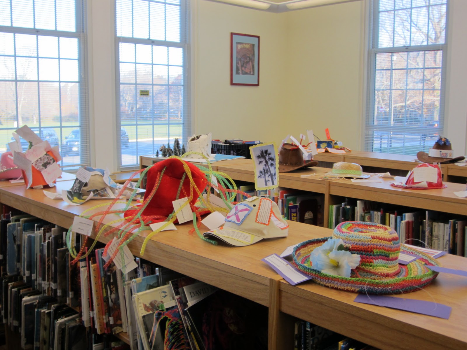 Setauket Elementary School Library: Ms. Schaible's State Hat Project
