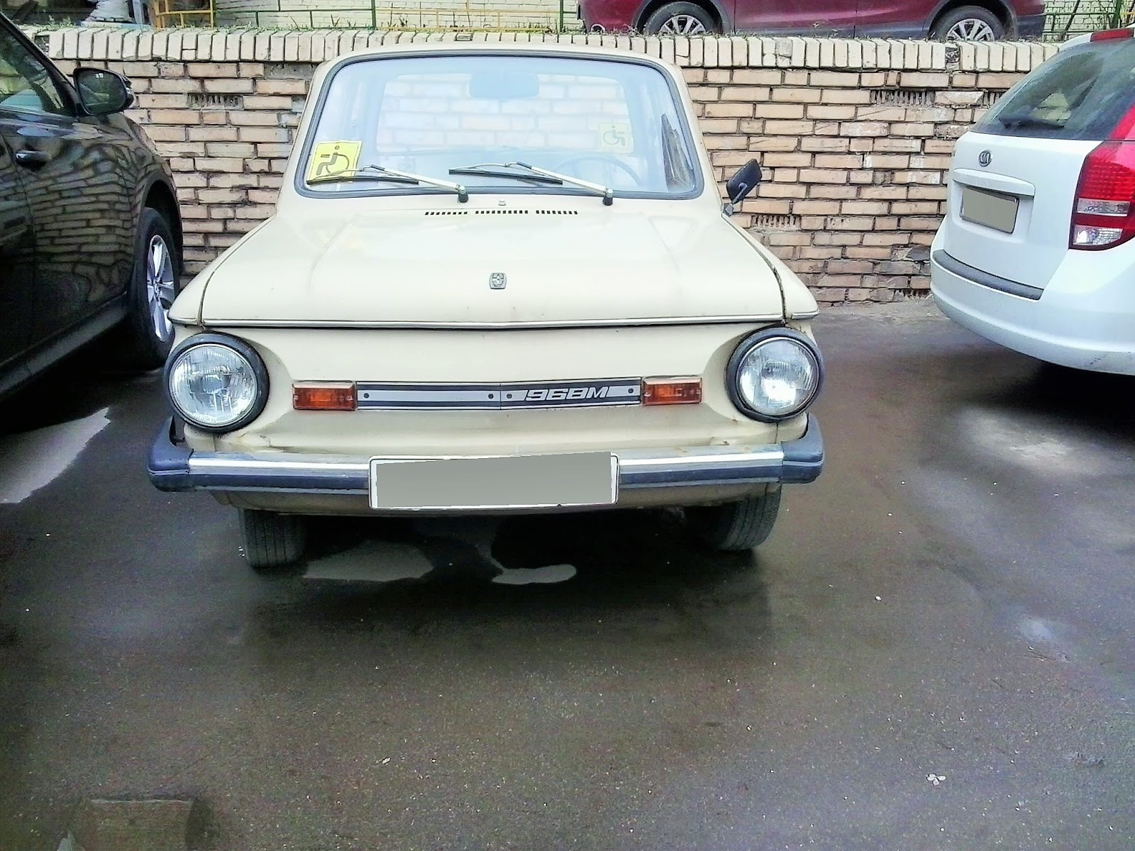 Spotted...cars in Moscow: ZAZ-968M