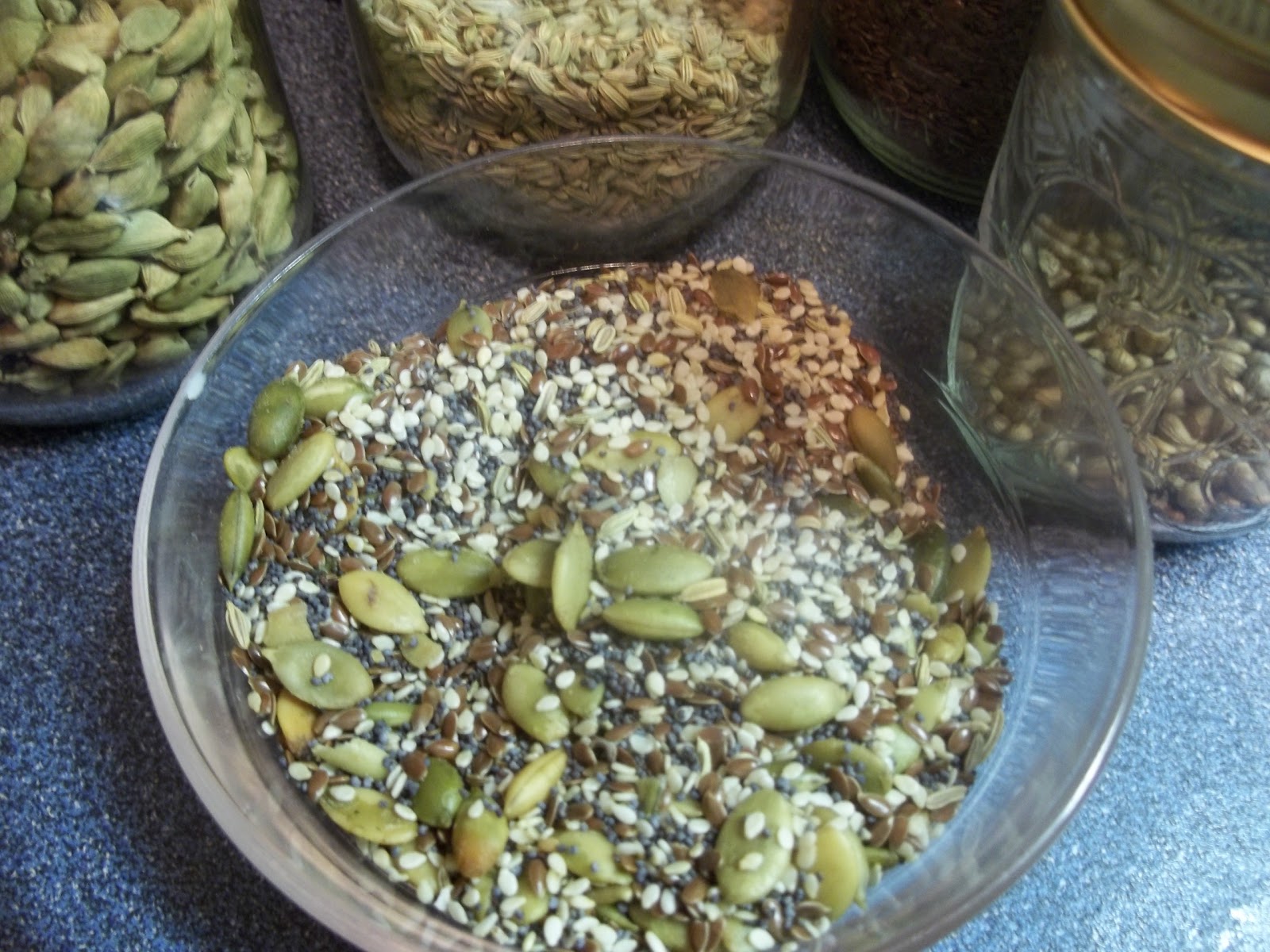 THE BLESSED HEARTH: Seeded Bread, Homework and the Giveaway..