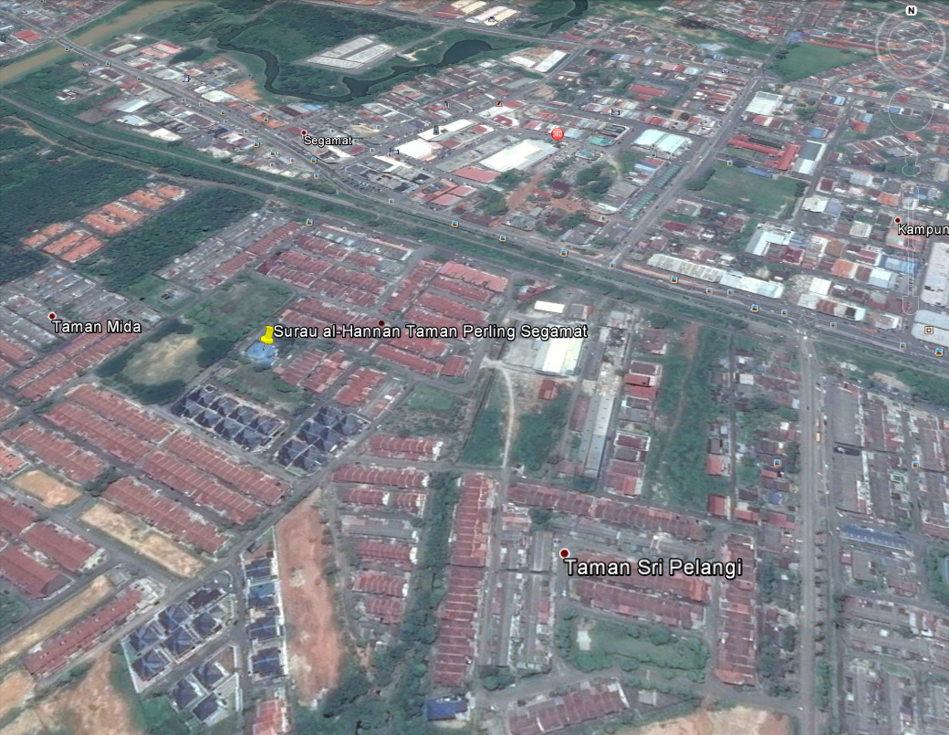 Surau Al-HANNAN, Segamat: Peta Lokasi