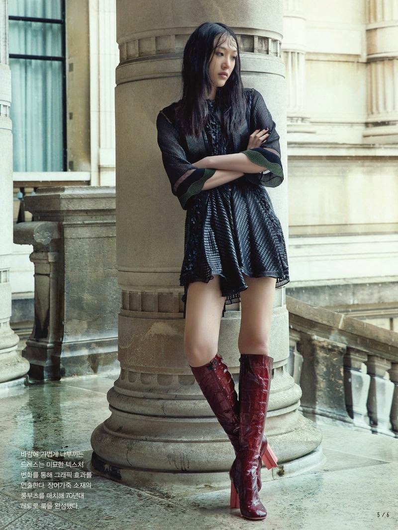 ASIAN MODELS BLOG: EDITORIAL: Sora Choi in Vogue Korea, March 2015