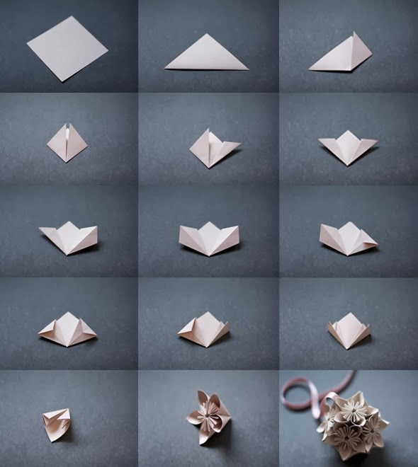 Melle Amo: Faites le vous-même : winter origami