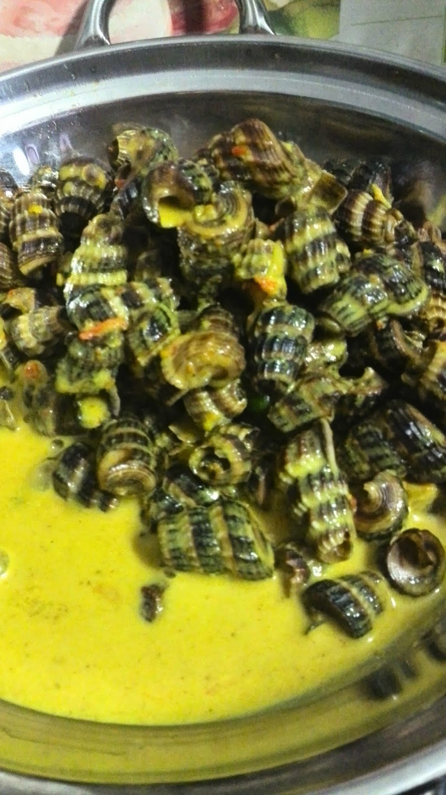 namakucella: GULAI SIPUT BELITUNG vs IKAN LENGAT GORENG