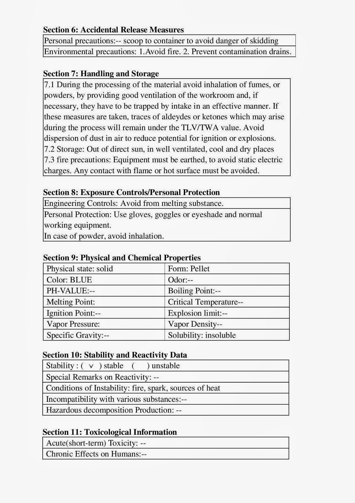RESINAS Y ADITIVOS POLÍMEROS PARA PROCESO DE PLÁSTICO: PIGMENTO ...