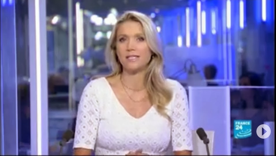 vuesalatele: 2013 08 27 - VALERIE FAYOLLE - FRANCE 24 - LE JOURNAL @17H00