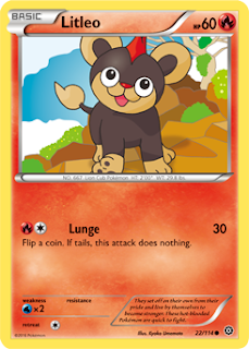 Litleo -- Steam Siege Pokemon Card Review | PrimetimePokemon's Blog