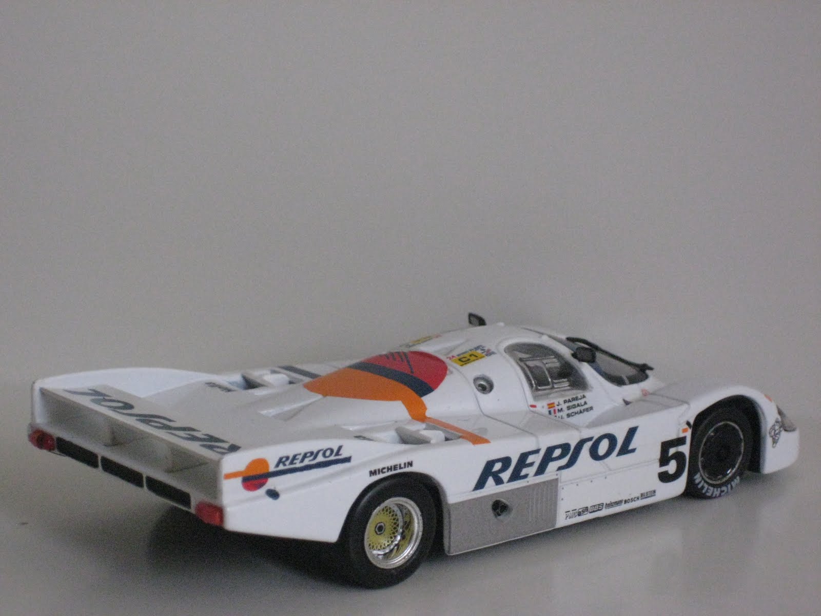 cochesaescala: PORSCHE 962 C REPSOL #5 LM 1988