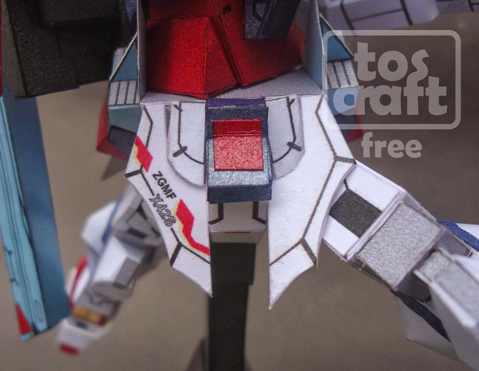 Tos-craft: DESTINY Gundam 1:144 papercraft