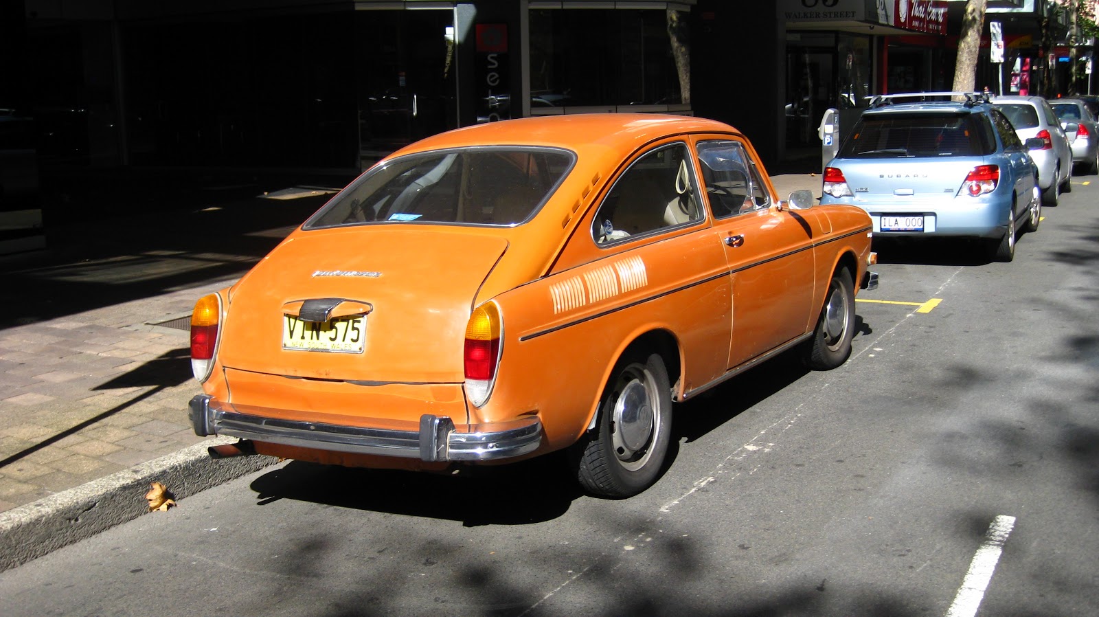 Aussie Old Parked Cars: 1973 Volkswagen 1600 Type 3 Fastback