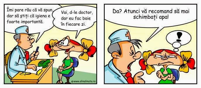 Alinuta la doctor / Bancuri cu Alinuta - RomaniaSeAmuza