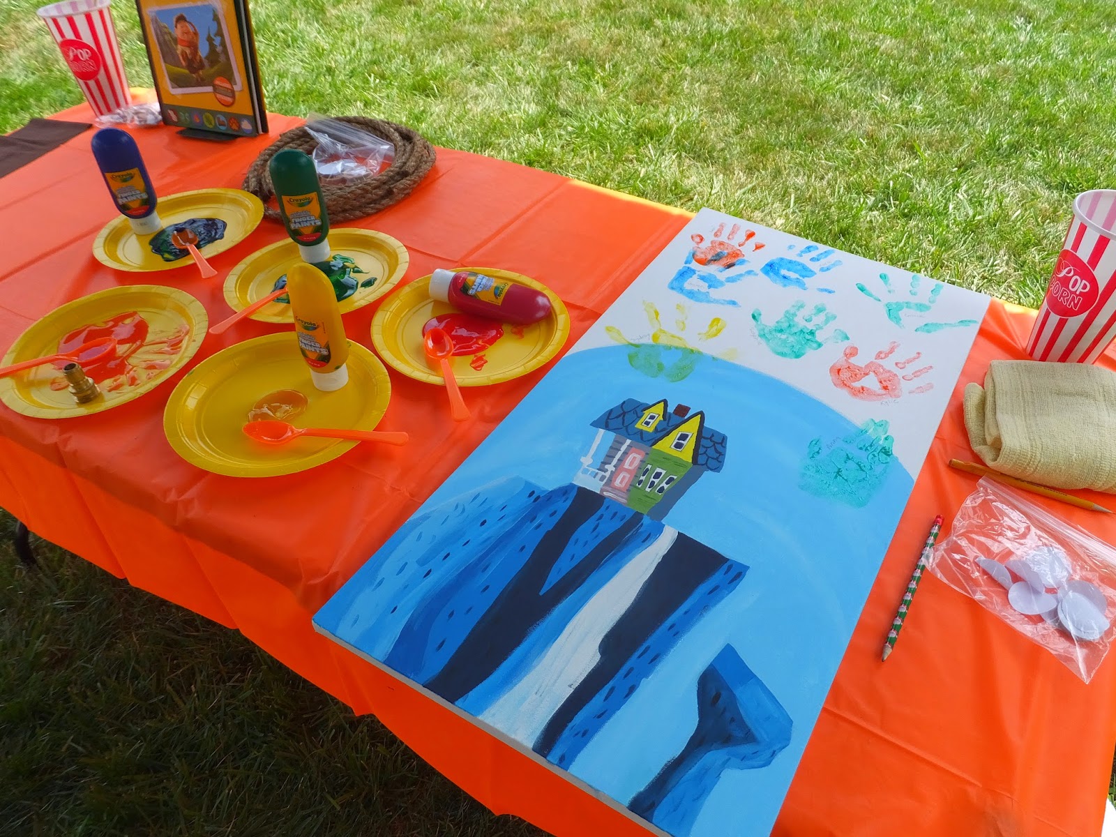 A Crafty Chick: Wilderness Explorer Birthday Party - The Activities