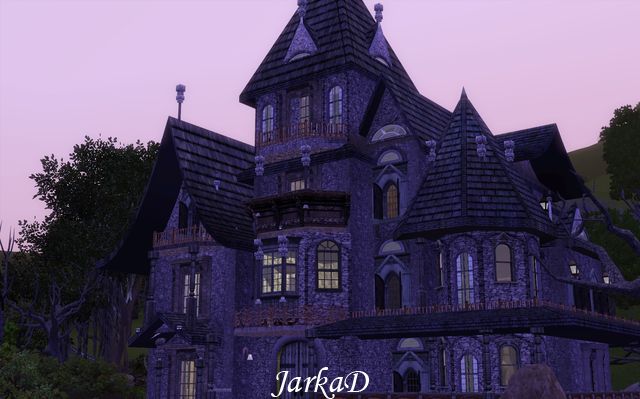 My Sims 3 Blog: Haunted House by JarkaD