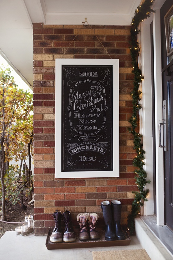Fancy Chalkboard Lettering - Shine Your Light