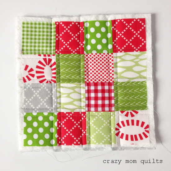 crazy mom quilts: a simple hot pad tutorial
