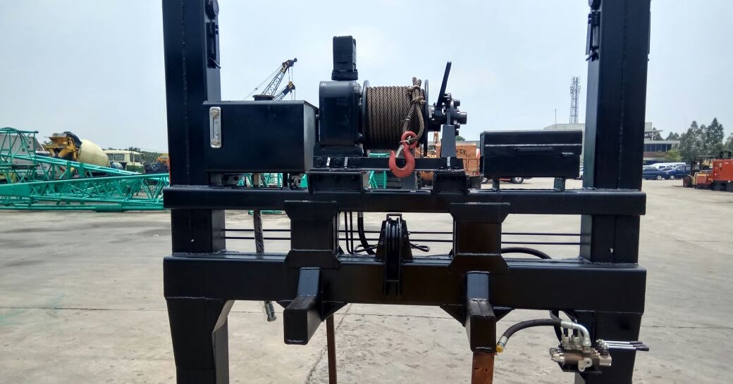 Hydraulic Jack Self Loader Winch capacity 20ton