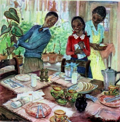 Under the Gables: Fine Arts Friday: Breakfast