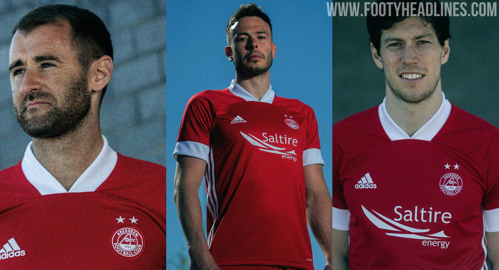 Aberdeen 20-21 Home & Away Kits Released - Footy Headlines