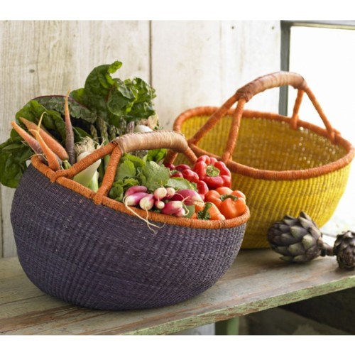 Decorating with Baskets - The Cottage Market