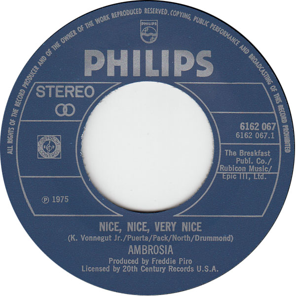 DISCOS PARA EL RECUERDO : AMBROSIA