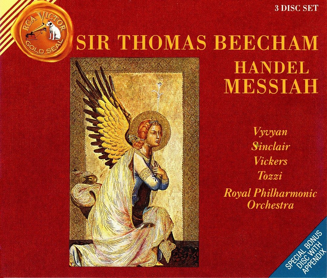 makdelart - classique: Handel - Messiah (Thomas Beecham, 1959) [3CDs]