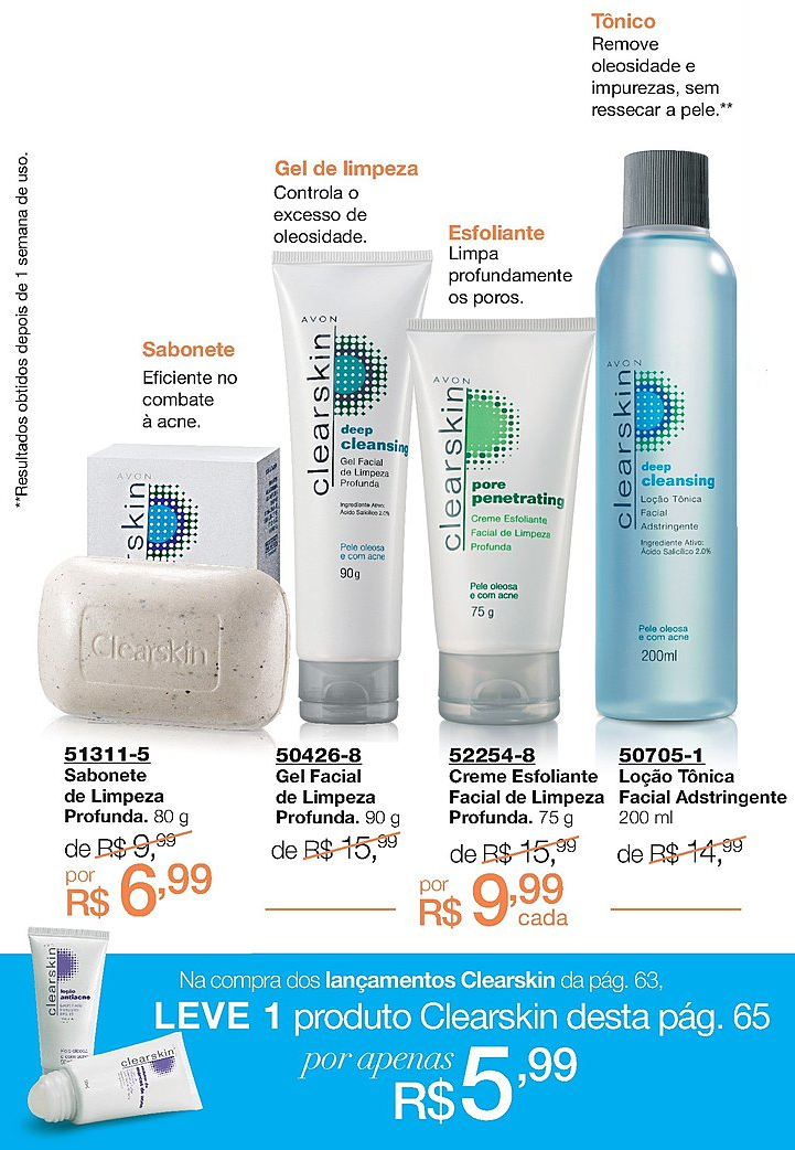 Agora a linha Clearskin está ainda mais completa | À vontade | Blog