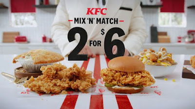 KFC Offers Two for $6 Mix-and-Match Special | Brand Eating