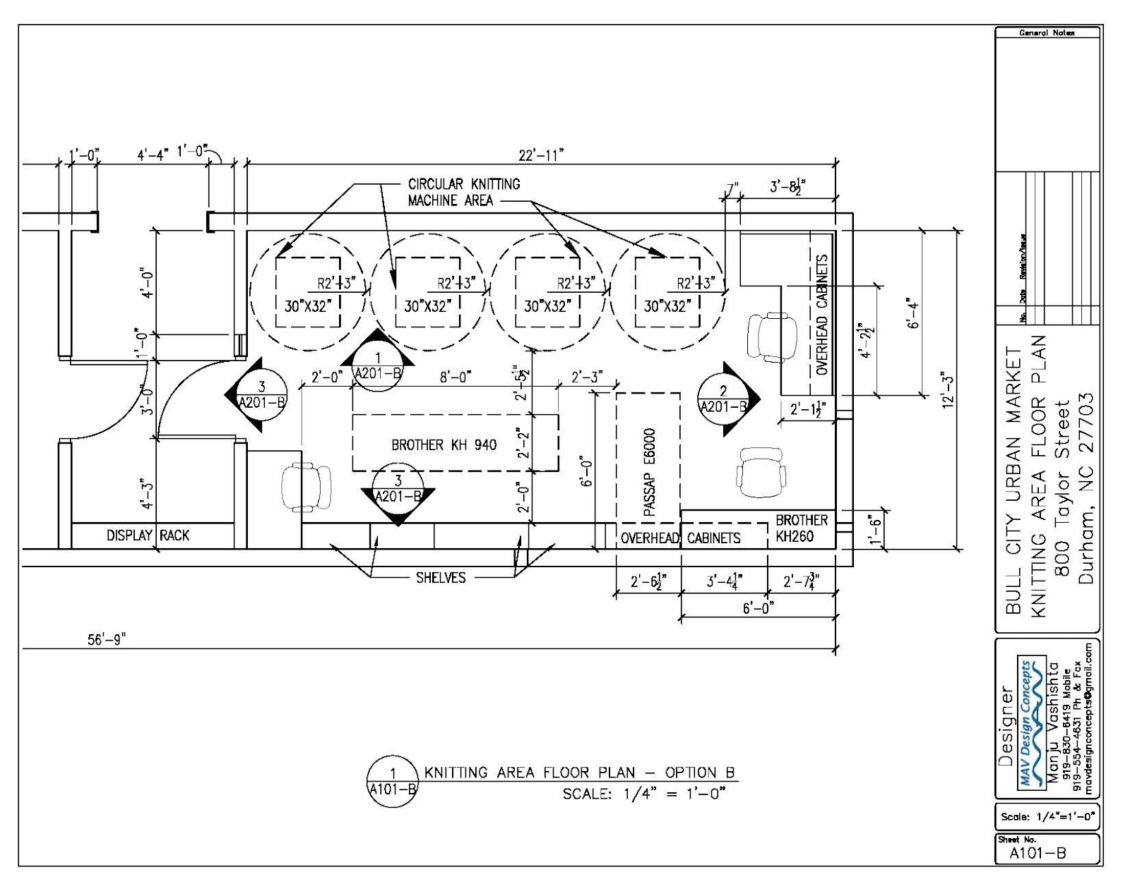 MAV Design Concepts - Hand Crafted, Machine Knitted: Training proposal
