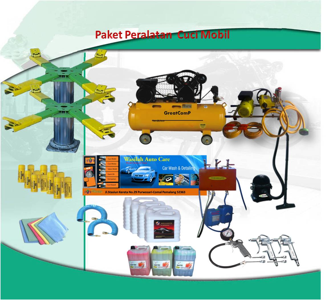 Hidrolik Car Wash: PAKET CUCI MOBIL 2 HIDROLIK