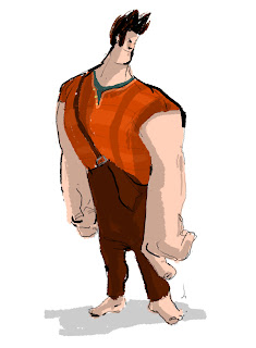 .: Wednesday Sketch: Wreck It Ralph