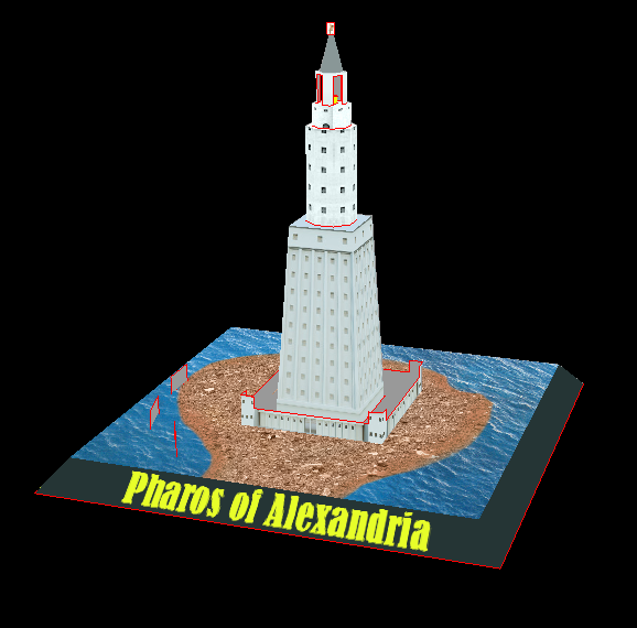 Papercraft Pharos of Alexandria/Faro de Alejandria ~ Papercraftsparati ...