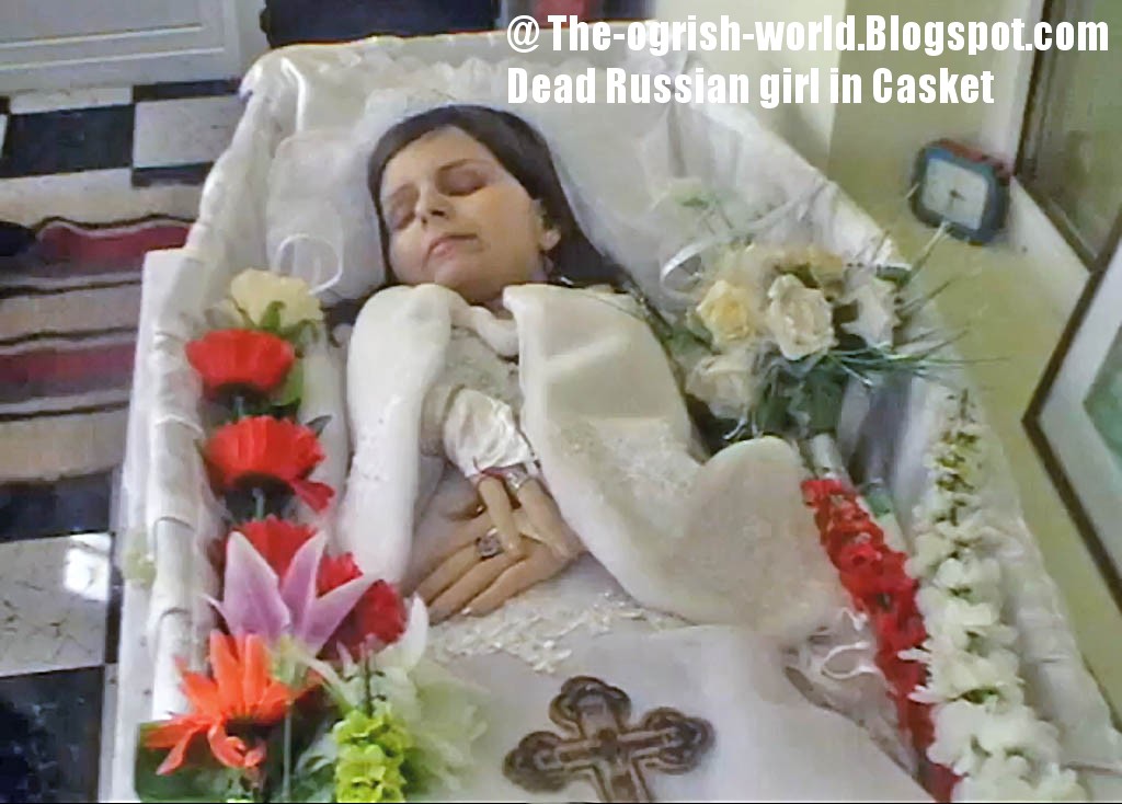 The ogrish world: Dead Russian girl in Casket