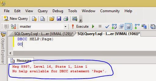 SQL/NoSQL Public Diary: Use DBCC HELP() To get the Syntax information ... SQL/NoSQL Public Diary: Use DBCC HELP() To get the Syntax information ...