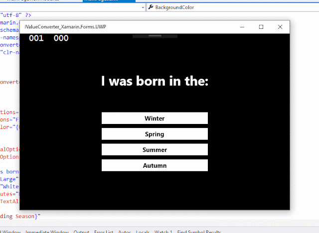 Xamarin.Forms: Our (my) first very simple IValueConverter implementation - Almir Vuk - visit ...