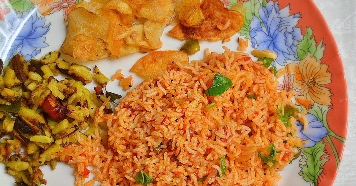 Cook like Priya: Tomato Rice | South Indian Thakkali Sadam | Tamil ...