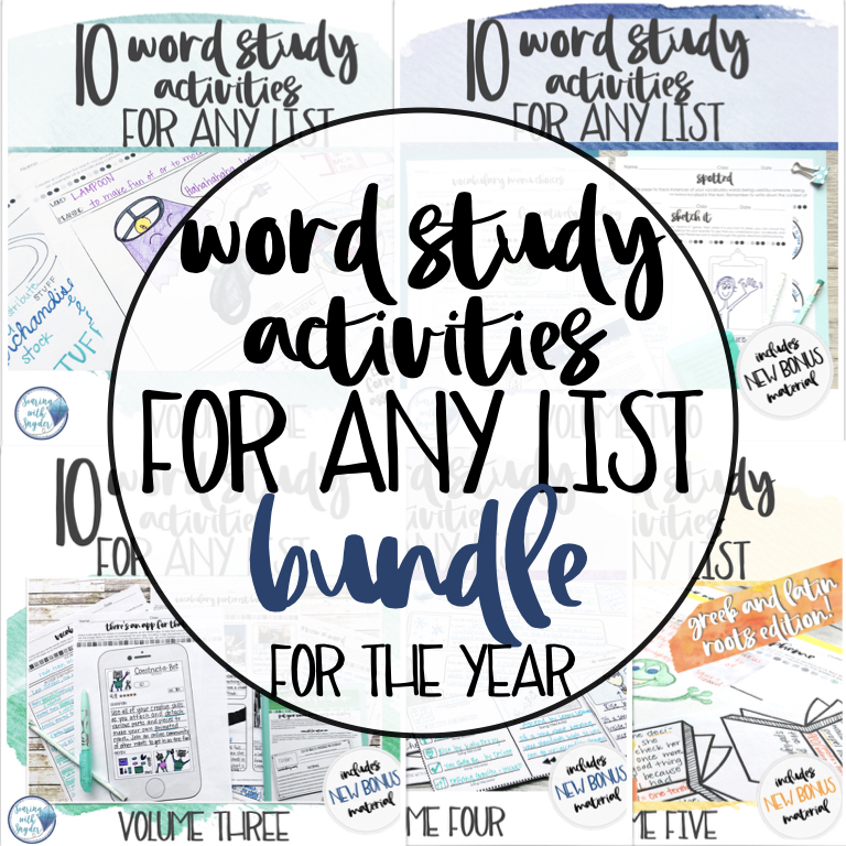 Meaningful Word Work and Purposeful Practice--Six Ideas for Fun and ...