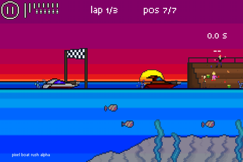 Pixel Boat Rush Getting Close to Alpha!