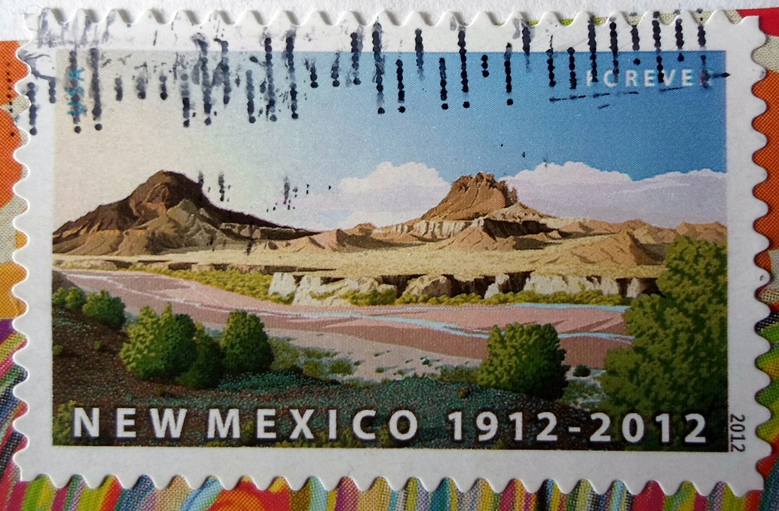 Mail Adventures: American Mountains on Stamps