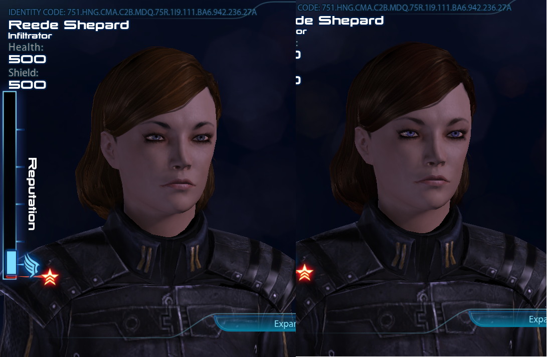 Face Effect: Hex Editing Colours