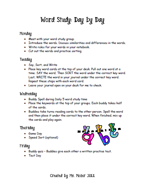 Flamingo Fabulous: Word Work Wednesday