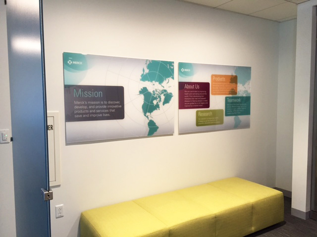 white light visual : Custom Corporate Art Install