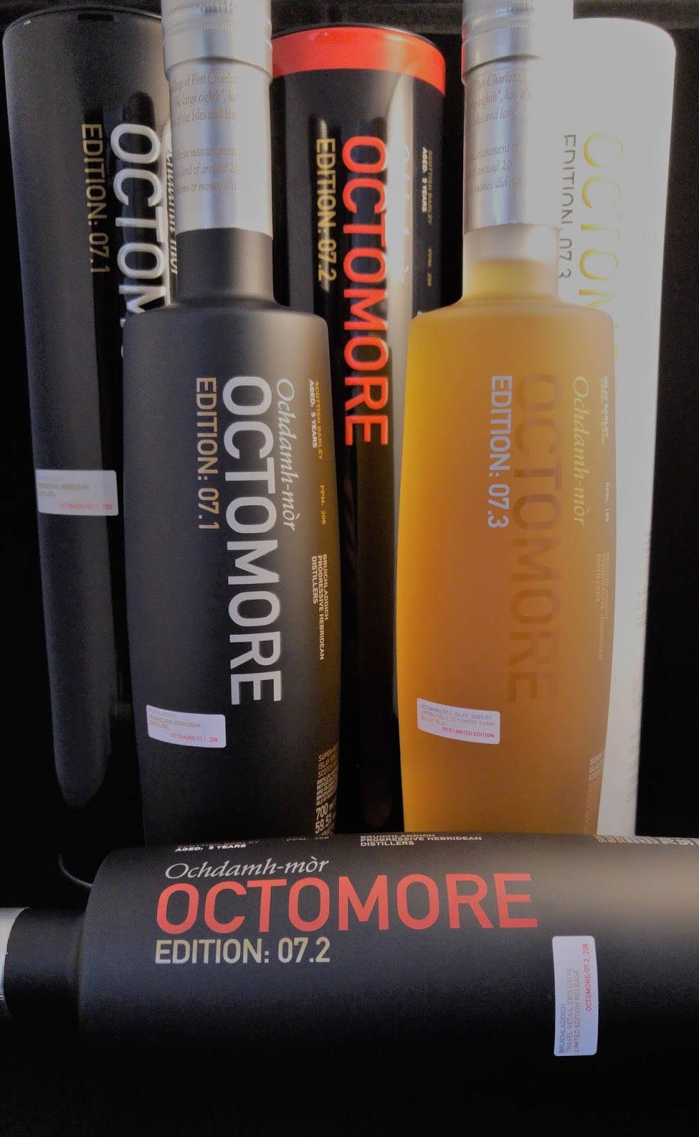 Whisky Review #48: Octomore 7.1 & 7.2 & 7.3