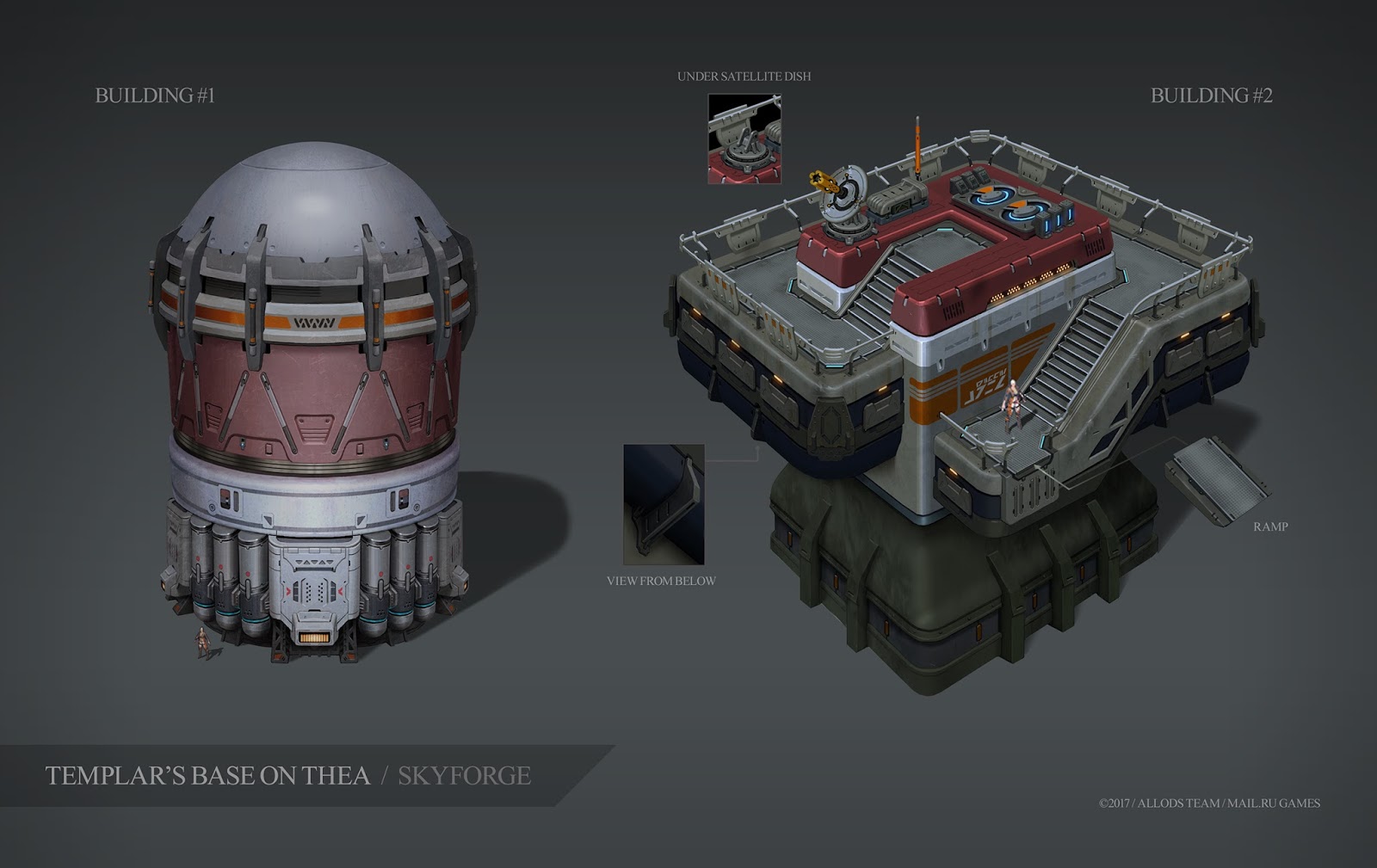 Martian Crypt: Portfolio | Skyforge Concept Art
