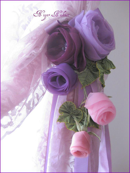 Irina: Ribbon Art. Flowers