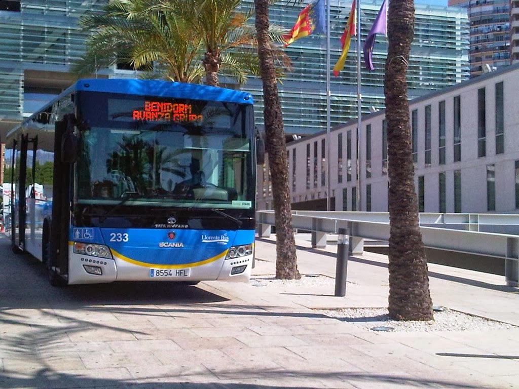 Vakantie in Spanje : Bezoek Benidorm: Openbaar vervoer in Benidorm ...