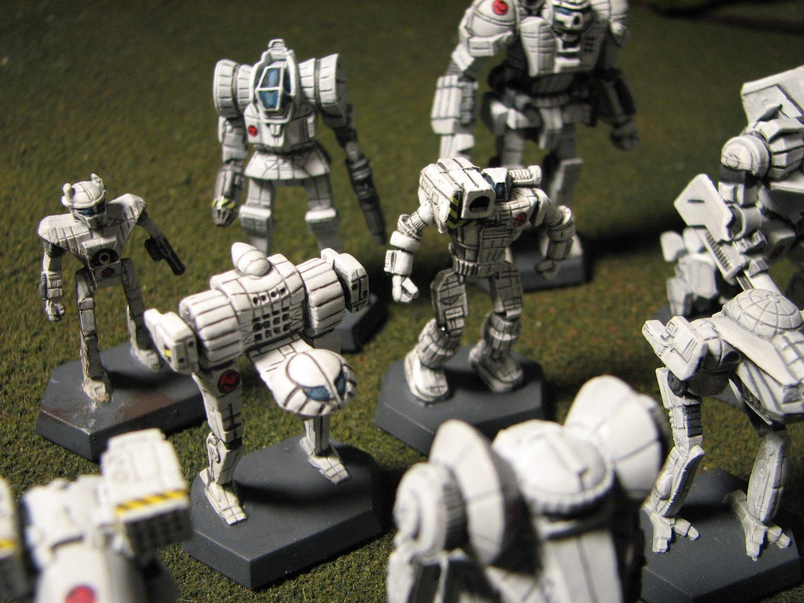 15mm Sci Fi Small Soldiers: House Kurita Battlemechs - 6th Ghost Regiment