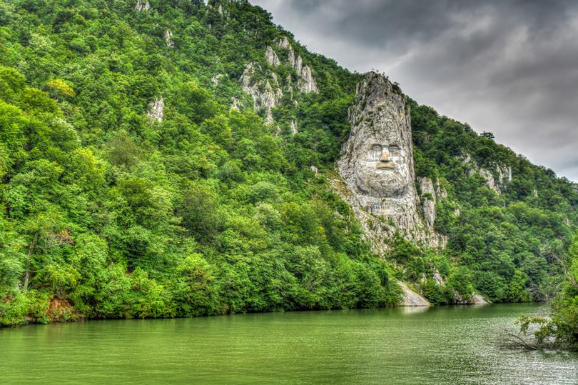 The Dacian king's sculpture | The Highest Rock-Sculpture of Europe
