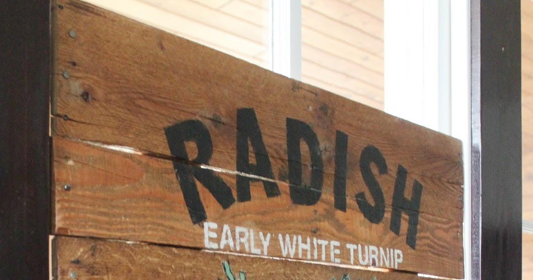 Beyond The Picket Fence: Vintage Seed Packet Sign