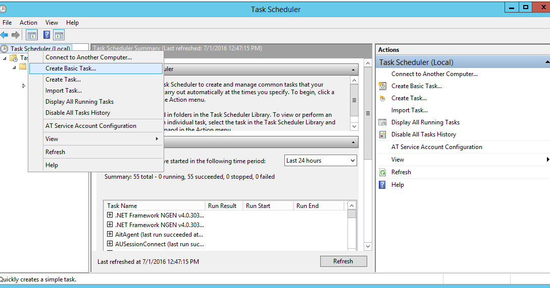 RajaSekar's Blog: Automating SharePoint site backup using Power Shell and windows Task Scheduler
